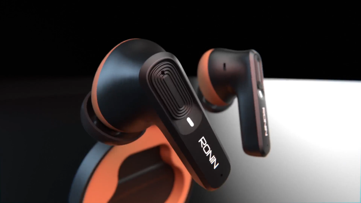 Ronin Mellow R-7100 TWS Earbuds - Hyper ANC™ + Quad Mic ENC - 45ms Low ...