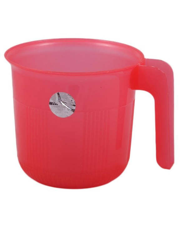 Bath Mug Vertical Handle - Transparent | Daraz.pk