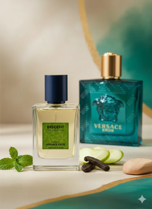 Inscent Versace Eros Inspired Perfume Spray – Vanilla, Aromatic & Fresh ...