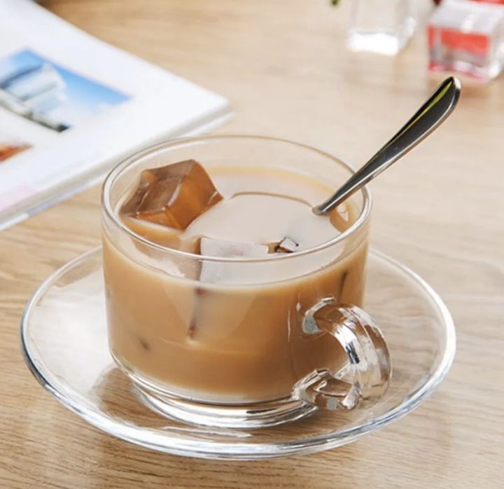 Tea set 6 pes cup and 6 pes saucer | Daraz.com.bd