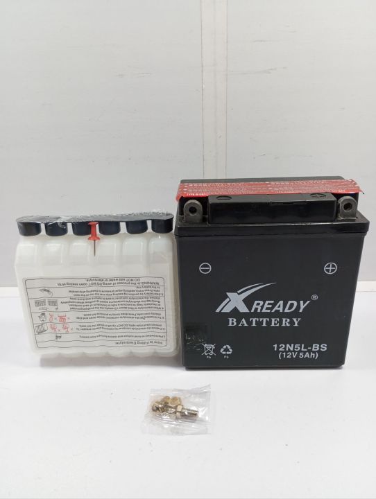 12 V 5 amp Ready Battery for Yamaha YBR 125/Suzuki GD 110 and many more ...