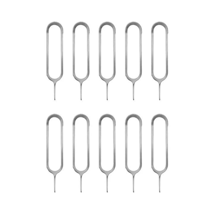 10pcs SIM card removal needle pins eject sim card tray open needle pin ...