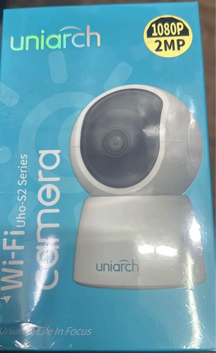 UNIARCH 2.0 MP Indoor Smart WiFi 360º CCTV Camera - UHO-S2 | Daraz.com.np