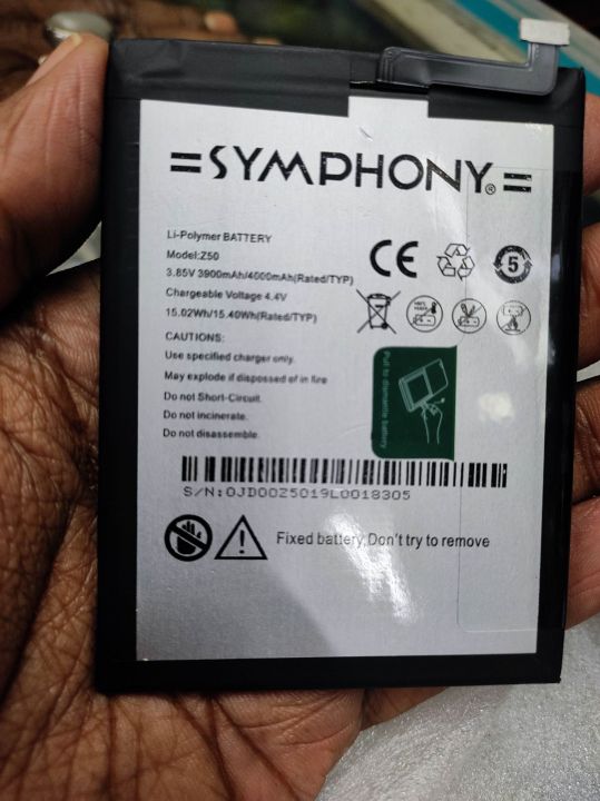 Mobile battery for Symphony Z50 | Daraz.com.bd