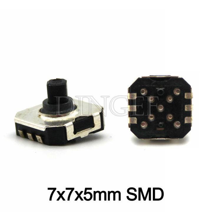 5PCS DIP SMD 5 Five way Switch Multi-direction Switch Touch Reset Key ...
