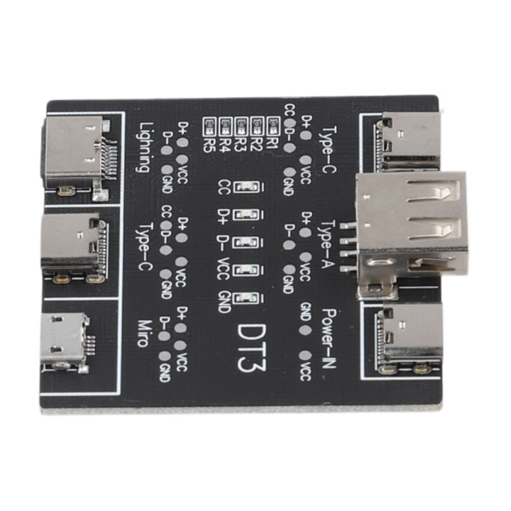 DT3 USB Type-C Data Cable Test PCB Board USB Cable Tester Data Cable ...