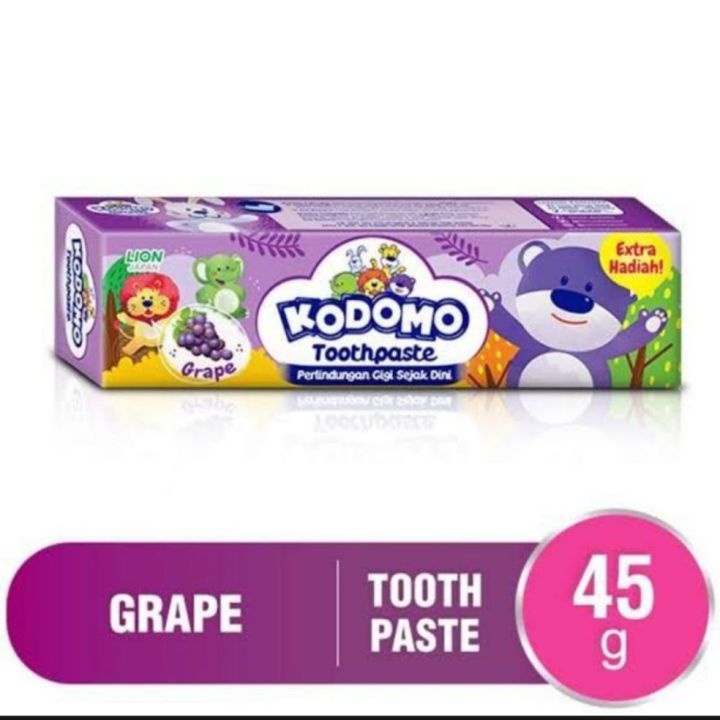 Kodomo Toothpaste for Children Grapes 45gm | Daraz.pk