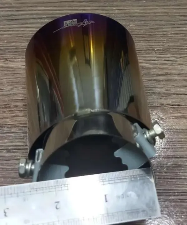 Hks Silencer Pipe Burn Tip Curve Shape- Toyota Corolla silencer tip ...