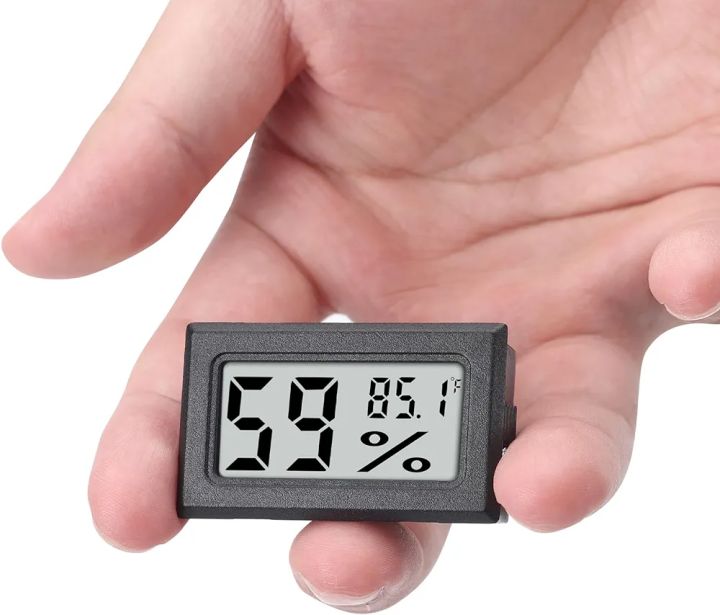 Mini Hygrometer Thermometer Indoor Temperature Humidity Meters Digital ...