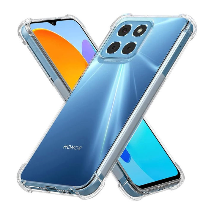 Honor X6c 4G Transparent Back Cover Camera Protection Extra Bumper For ...