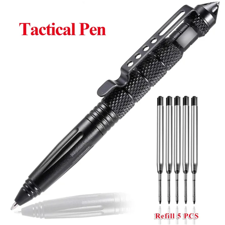 Portable Tactical Pen Self Defense Pen Aviation Aluminum Emergency ...