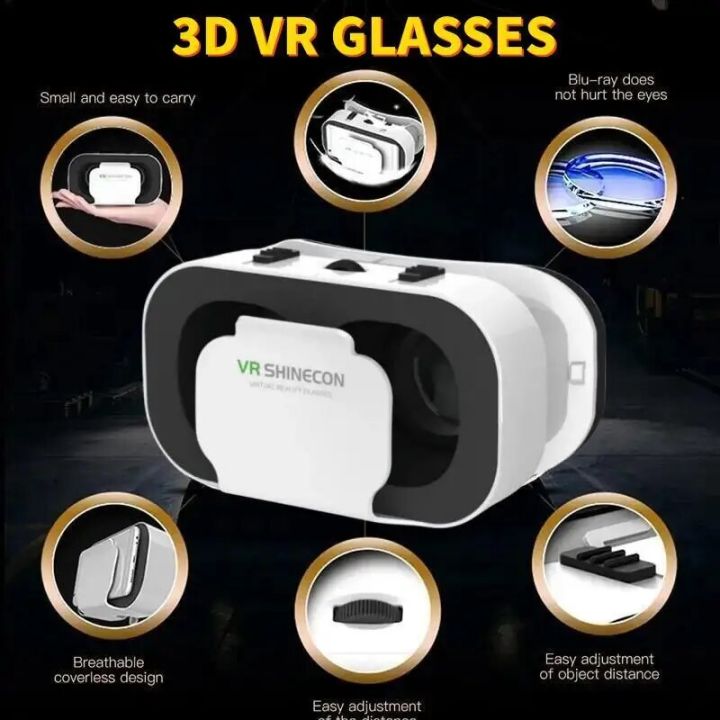 G05 3D VR SHINECON Glasses Headset Headmounted Virtual Reality ...