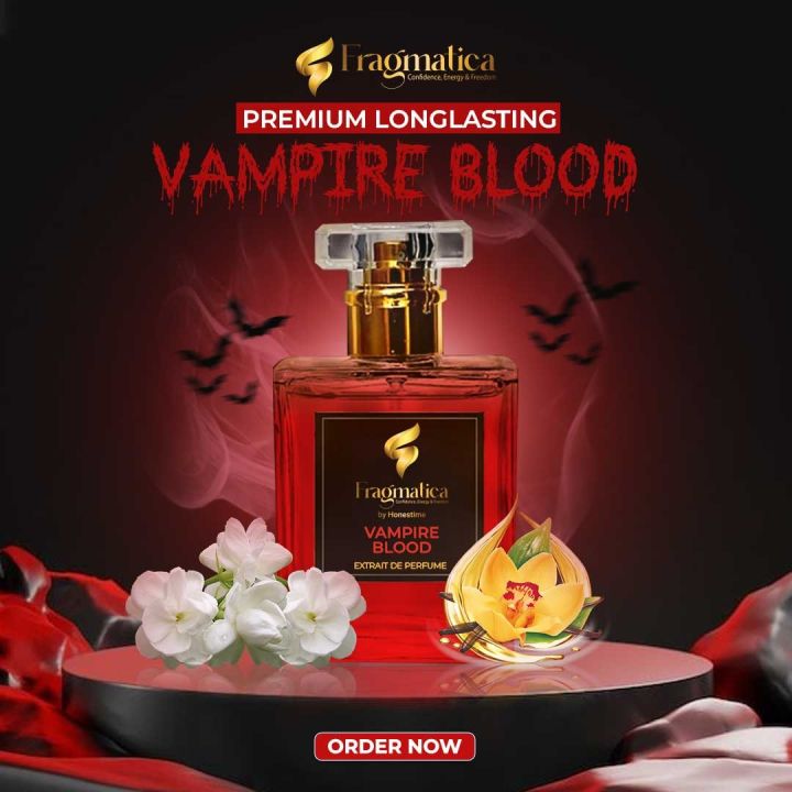 Vampire Blood Super Premium Perfume Oil – 10-Hour Long-Lasting Viral ...