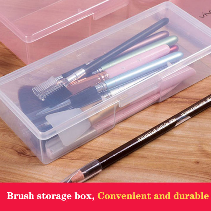 Nail Storage Box For Polishing File Buffer Container Rectangle Plastic ...