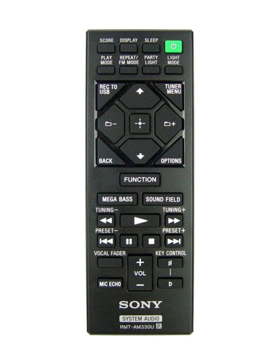 Sony V13 High Power Audio System Remote Controller | Daraz.lk