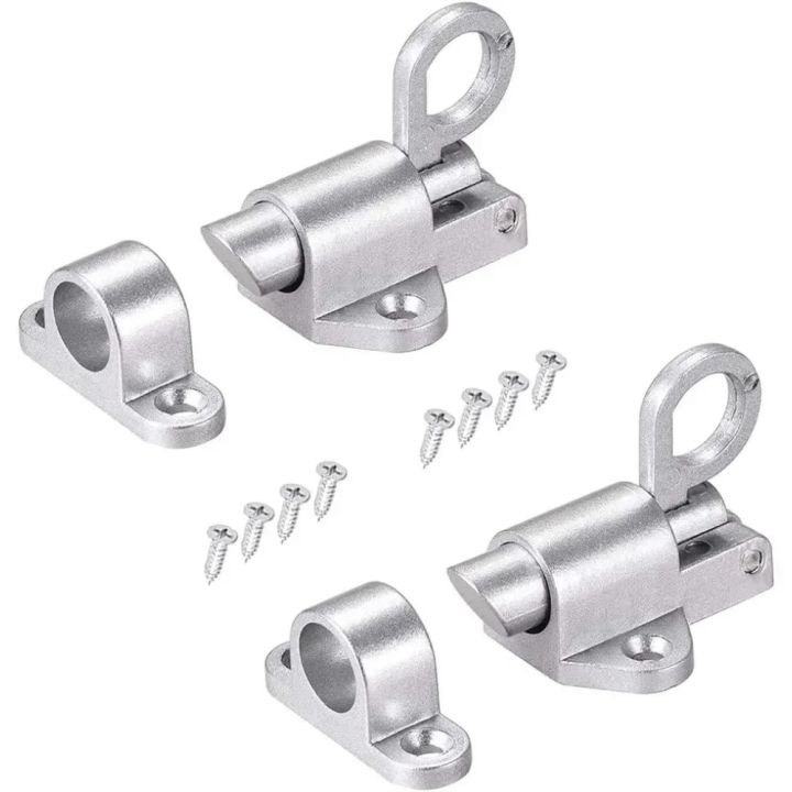 1/2Pcs Spring Latch with Screws Bolt Latch Lock Spring Latch Lock ...