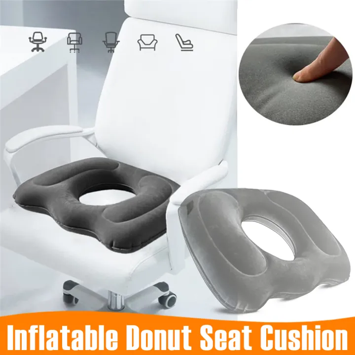 Inflatable Donut Seat Cushion Adjustable Inflatable Donut Pillow Pain ...