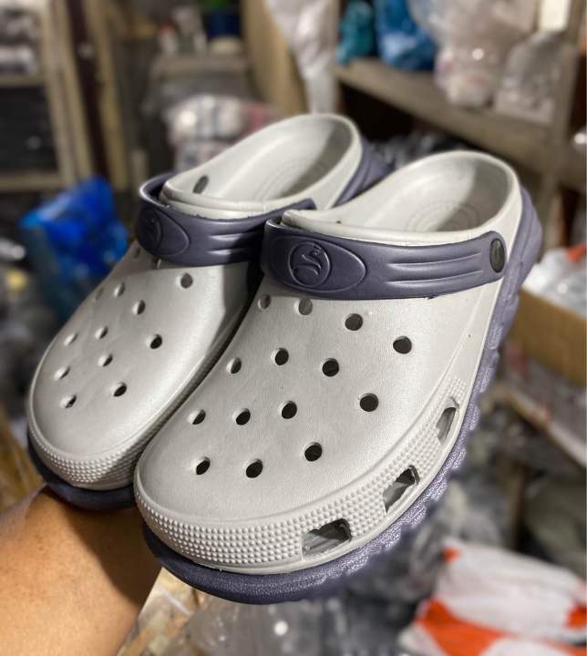 Mens New Super Comfortable EVA Rubber Anti-Slippery Casual Crocs Clogs ...