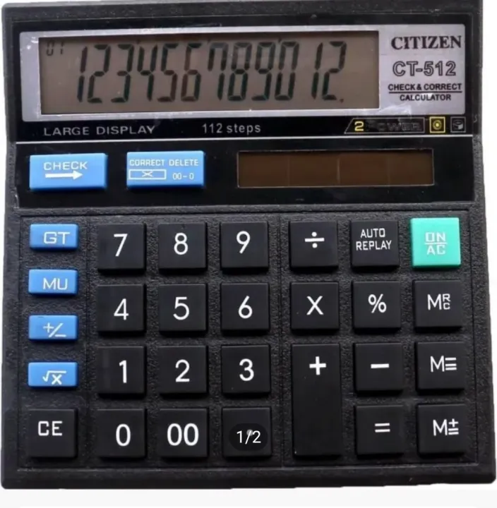 Calculator Ct-512 - 12 Digit | Daraz.pk