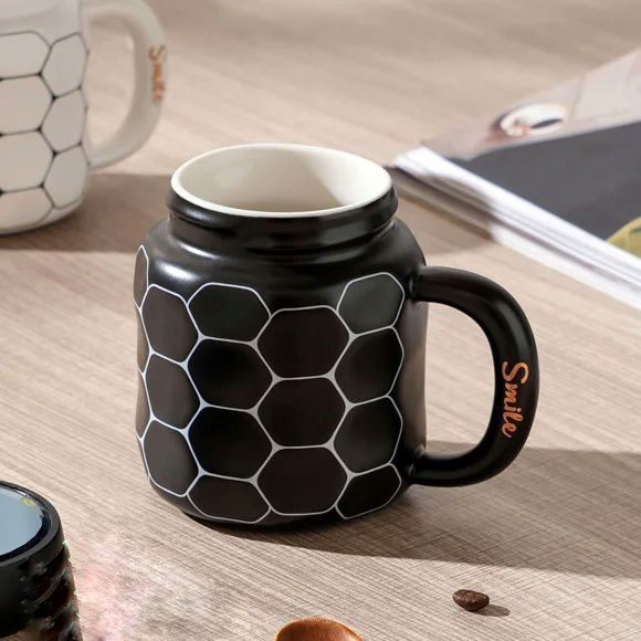 Smile Mug With Mirror Lid | Daraz.pk