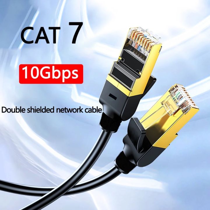 CAT7 Ethernet Cable 10Gb RJ45 Lan Network Cable Networking Ethernet ...