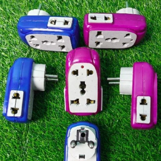 Multiplug Extension Socket Travel Adapter 10A - 16A 2 Pin Plug 250v ...