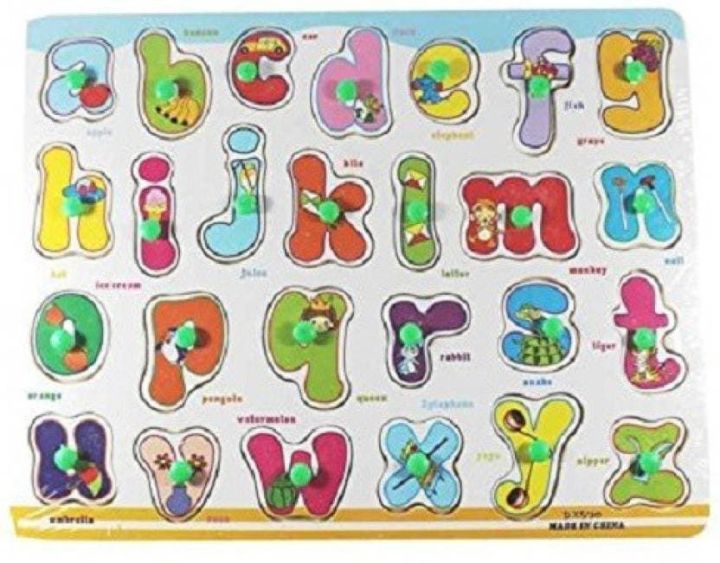 ABC Wooden educational slate | Daraz.pk