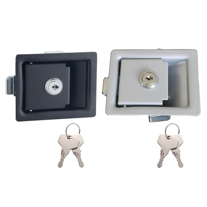 Universal RV Paddle Entry Door Lock for Latch Handle Knob Motorhome ...