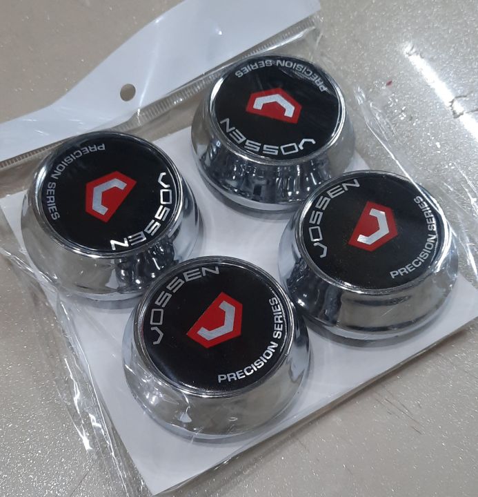 Set of 4 Vossen Precision Series Car wheels Center Caps For the new ...
