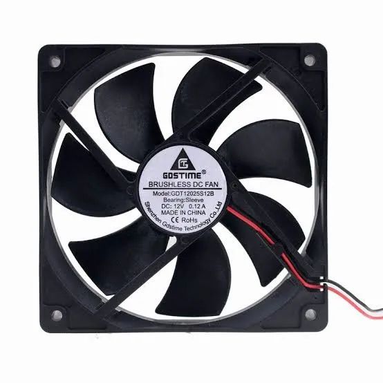 Look Like A New 12 Volt DC Cooling Fan 3 Inches DC Cooling Fan DC 12V ...