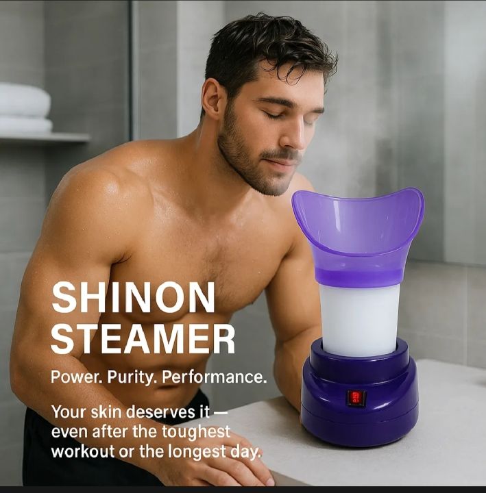 Shinon Steam Facial Steamer & Inhaler for Blocked Nose | 2-in-1 ...