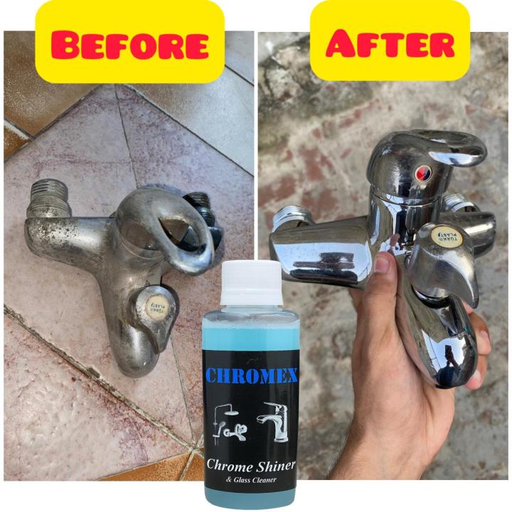 Tap Cleaner , Tap Shiner , 130g , Chrome Shiner & Glass Cleaner ...