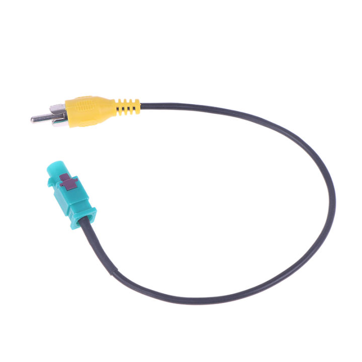 1/2pcs For Rear View Camera Adapter Cable Fakra To R C A Connector ...