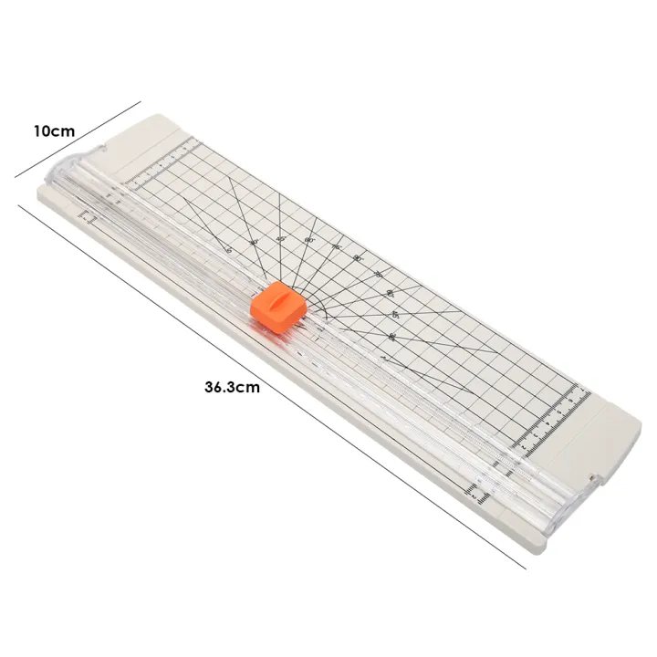 Plastic Base Paper Cutter with Scale Paper Guillotine Cutting Machine ...