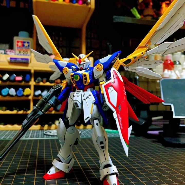 EW Wing XXXG-01W Zero Type Hairless Prototype Hg 1/144 Assemble The ...