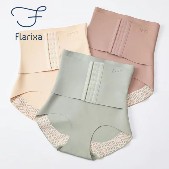 Flarixa 2 in 1 Hip Lift Flat Belly Women's Panties Body Shapewear Women ...