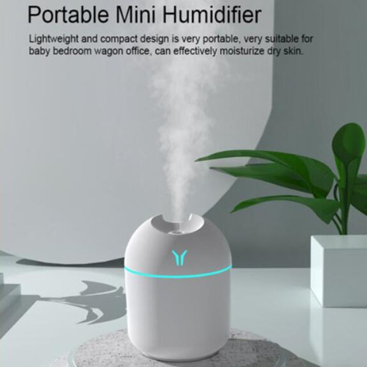 Mini Large Mist Volume USB Air Humidifier Household Small Desktop ...