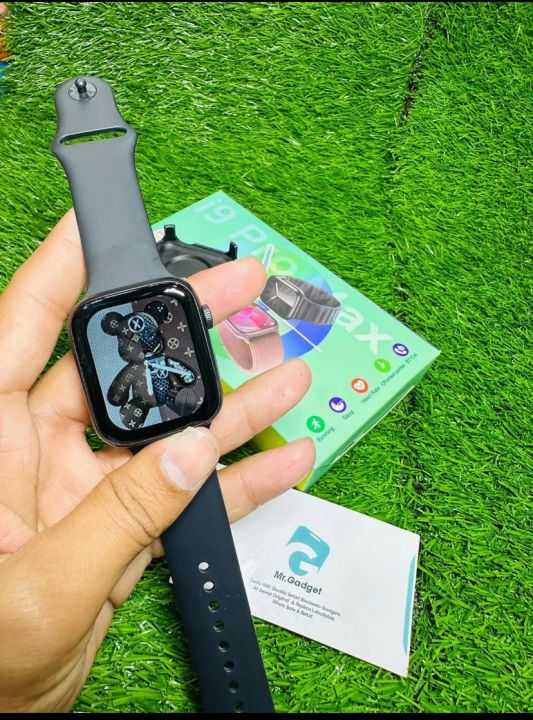 series 9 smart watch i9 pro max full display touch screen | sports ...