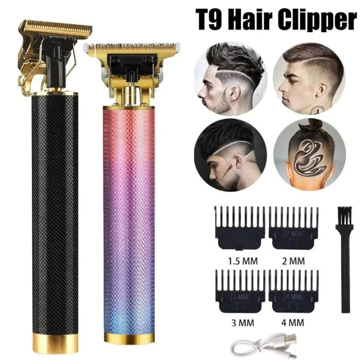 Vintage T9 Hair Cutting Machine Professional Hair Clipper Barber Men ...