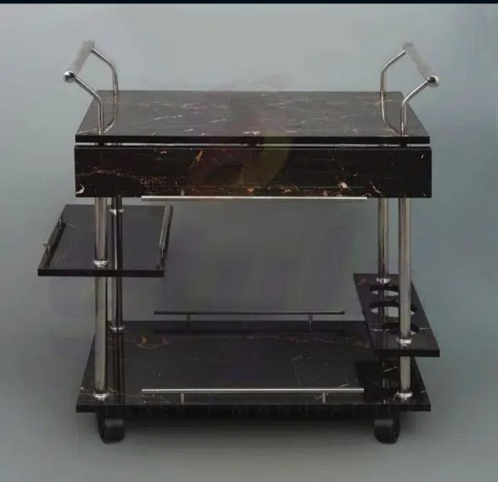 Stylish tea trolley latest model | Daraz.pk