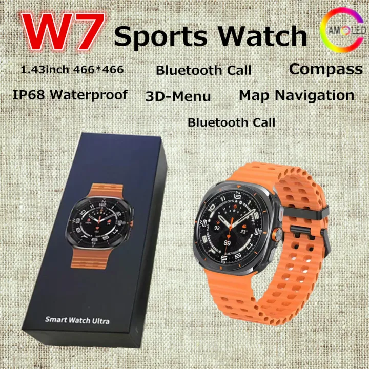 For Samsung Galaxy Watch 7 Ultra GPS Compass NFC Smart Watch Outdoor ...