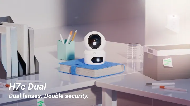 Ezviz H7c 4MP+4MP Dual Lens Pan/Tilt Indoor Wi-Fi CCTV IP Security ...