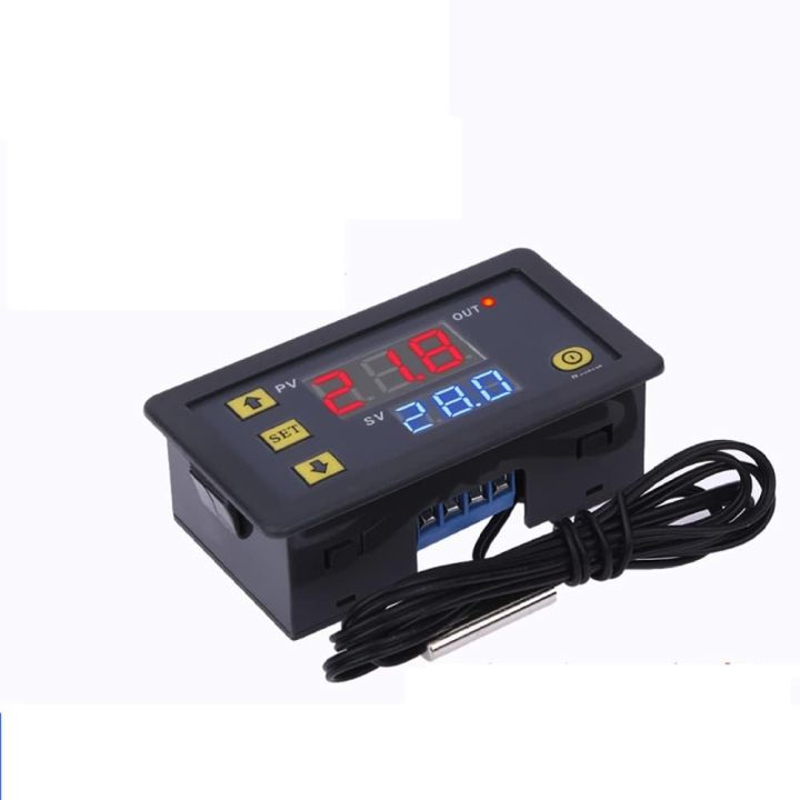 W3230 Mini Digital Temperature Controller 110-220V Thermostat Regulator ...