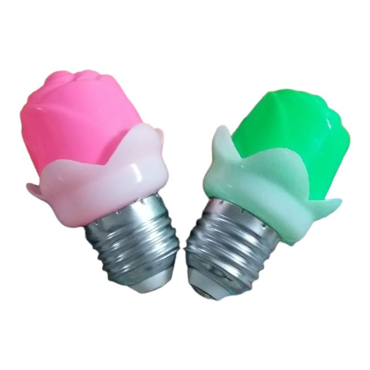2 pieces Cute LED night bulb E-27 Churi in 4 colours | Daraz.pk