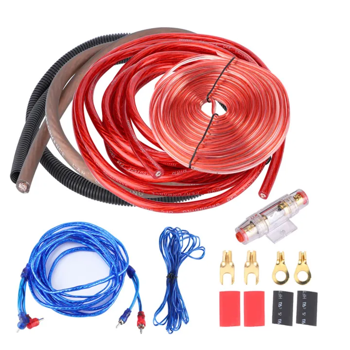4 Guage 2800W Car Subwoofer Amplifier Speaker Installation Wire Cable ...