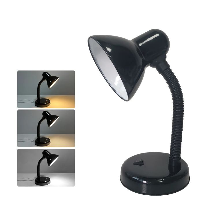 DESK LAMP for study table adjustable light with bulb | Daraz.lk