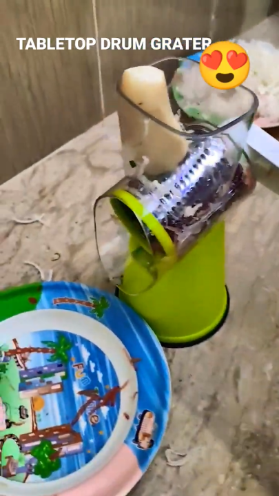 Manual Drum Vegetable & Fruit Cutter – Stainlessr | Daraz.pk