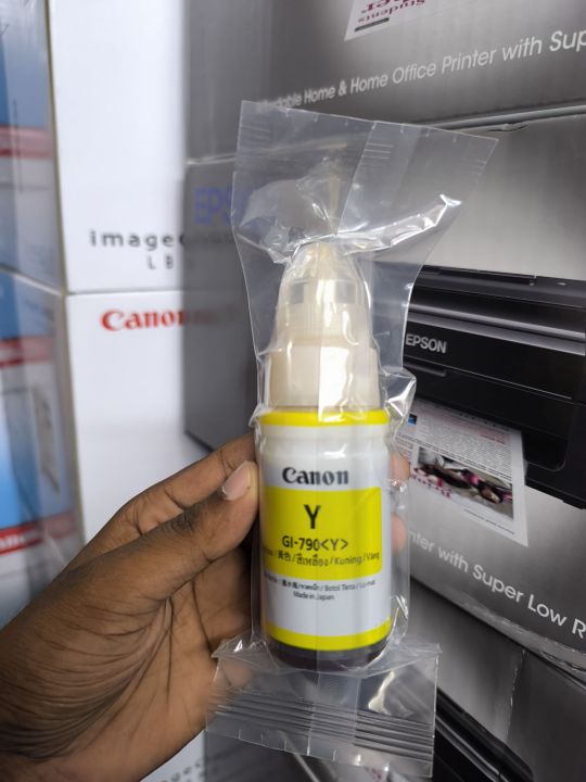 Canon Pixma Gi-790 ink (Yellow) For G1000 G2000 G3000 G4000 series ...