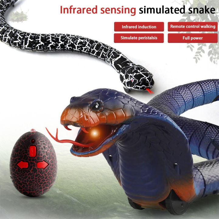 Novelty Strange Infrared Simulation Remote Control Snake Toys For ...