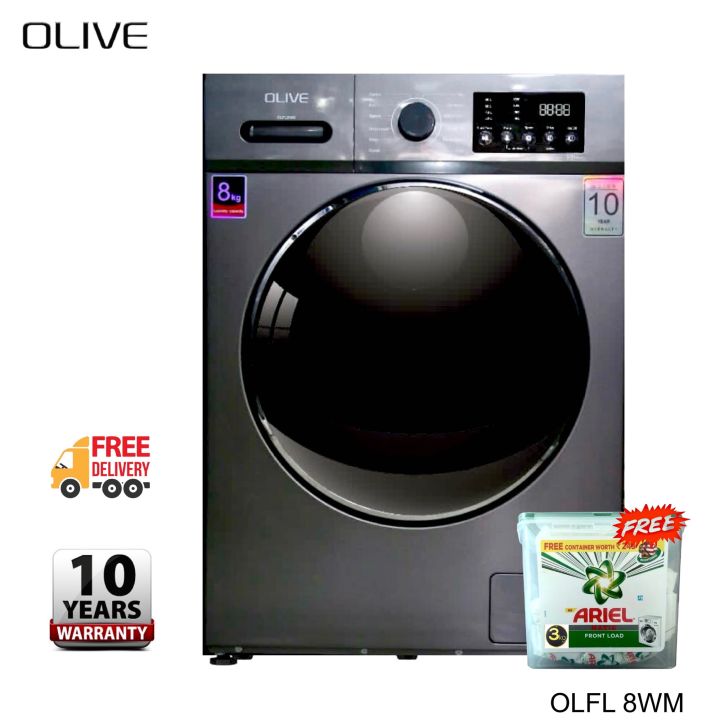 OLIVE 8Kg Front Load Washing Machine 1200 rpm | Daraz.com.np